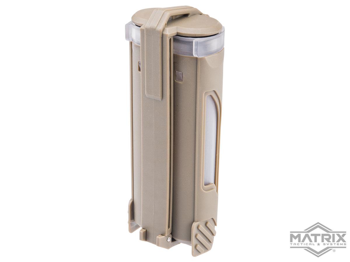 Matrix Tactical Battery Storage Box (Model: Double Tube / Coyote ...