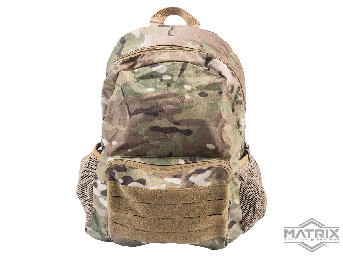 Matrix Tactical Foldable Shrink Backpack (Color: Scorpion), Tactical ...