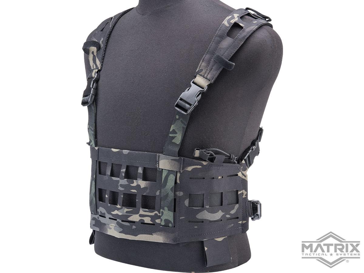 Matrix Lightframe Series Tactical Laser-Cut Chest Rig (Color: Multicam ...