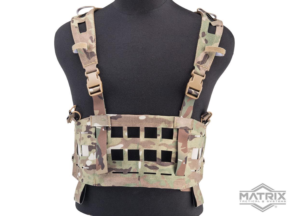 Matrix Lightframe Series Tactical Laser-Cut Chest Rig (Color: Multicam ...