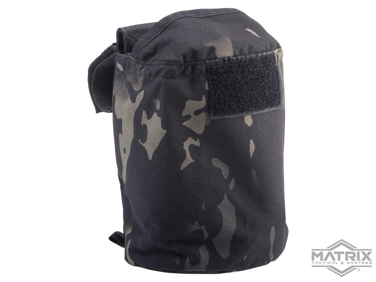 Matrix Tactical Foldable Dump Pouch (Color: Black Multicam), Tactical ...