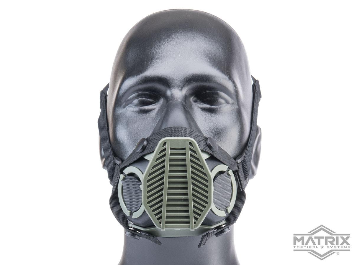 Matrix Special Tactical Respirator Mask (Color: Ranger Green / Standard ...