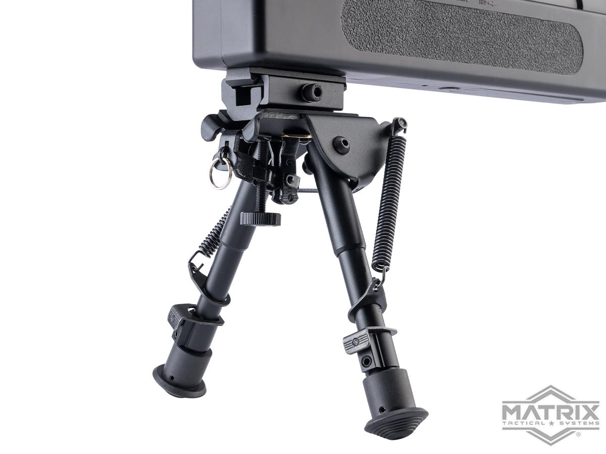 Matrix 6" Retractable Harris Type Bipod (Model: RIS Adapter ...