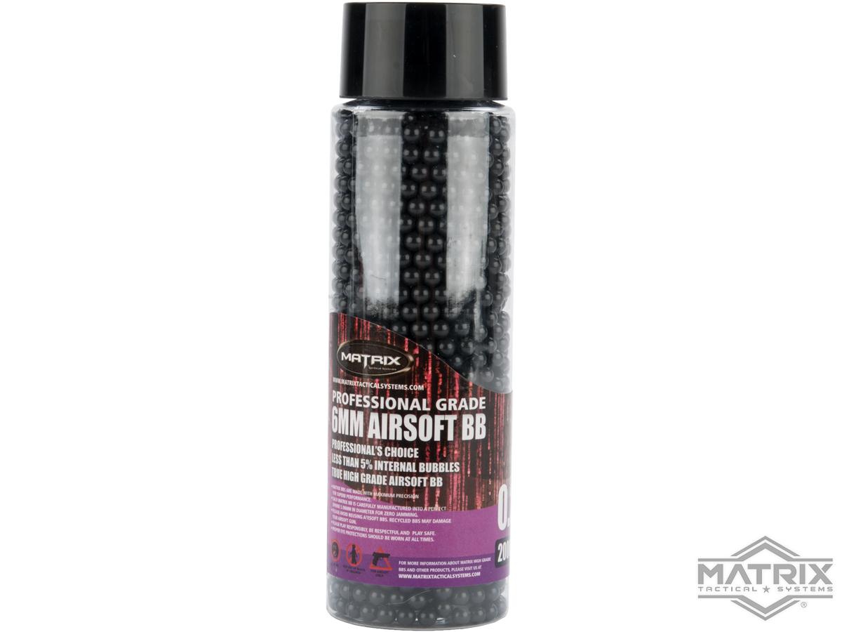Matrix Match Grade "Invisible" 6mm High Performance BBs (Weight: .25g / 2000 Rounds ...