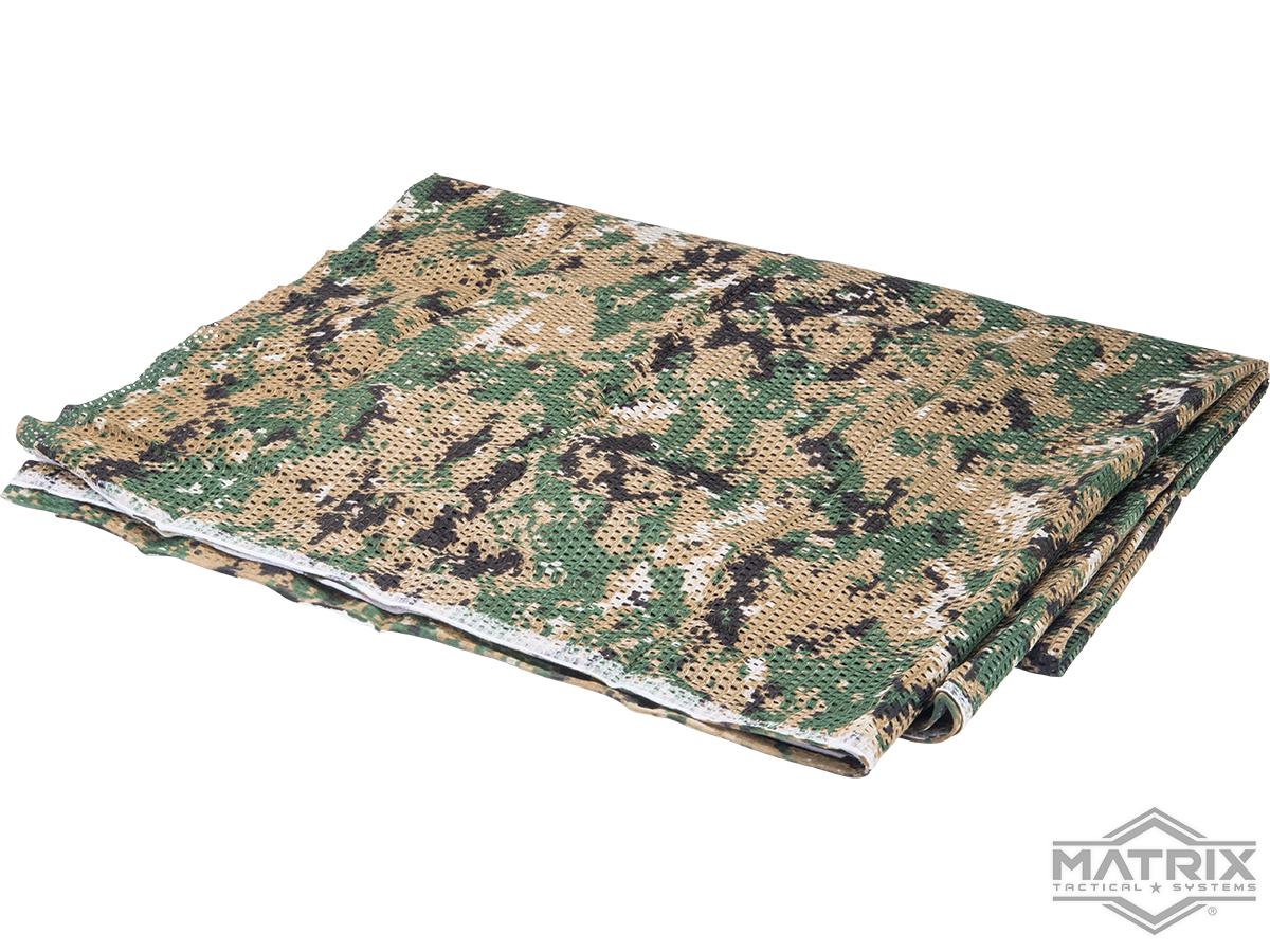 Matrix Tactical Camouflage Mesh Net (Color: Digital Woodland), Tactical ...
