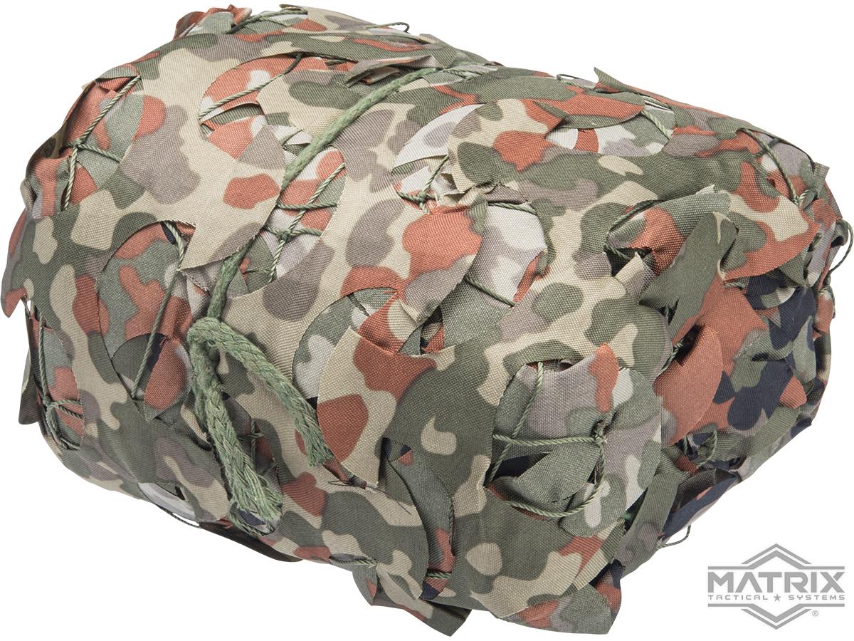 Matrix Tactical Milsim Camouflage Netting (Color: Flecktarn / 4.5' x 6 ...