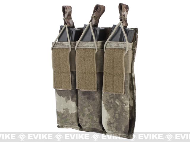 Matrix Airsoft SMG Triple Magazine MOLLE Pouch (Color: Arid Camo ...