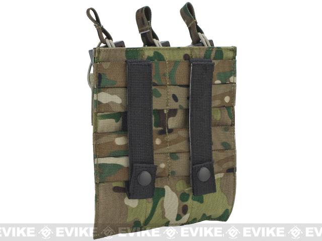 Matrix Airsoft SMG Triple Magazine MOLLE Pouch (Color: Camo), Tactical ...