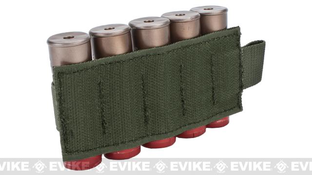 Matrix 5rd Shotgun Shell Holder w/ Hook Backing (Color: Foliage Green ...