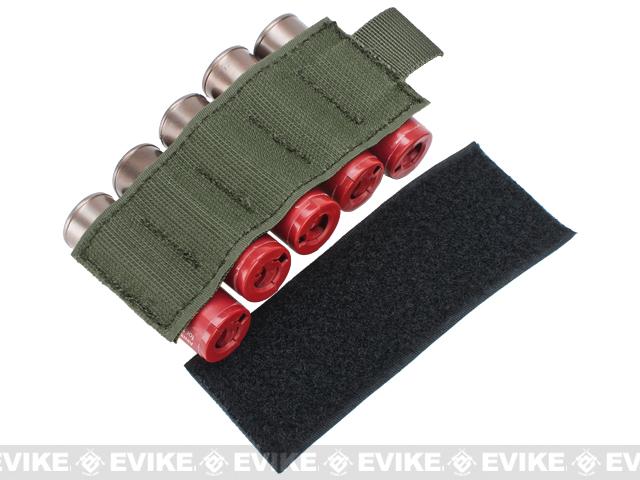 Matrix 5rd Shotgun Shell Holder w/ Hook Backing (Color: Foliage Green ...