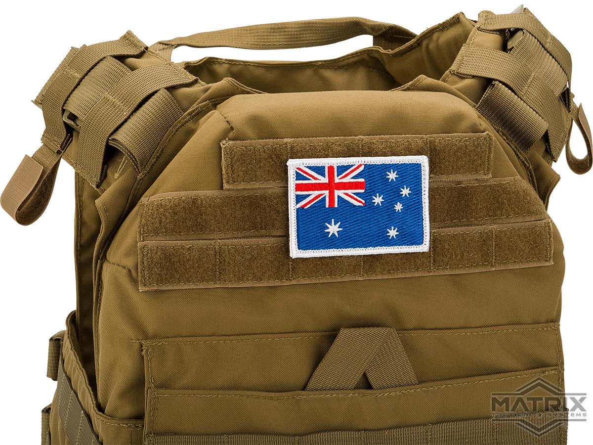 Matrix Country Flag Series Embroidered Morale Patch (Country: Australia ...
