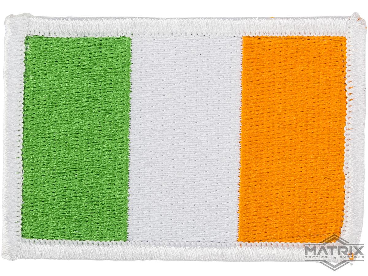 Matrix Country Flag Series Embroidered Morale Patch (Country: Ireland), Tactical Gear/Apparel ...