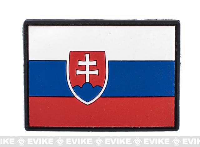 PVC Hook and Loop International Flag Patch (Flag: Slovakia), Tactical Gear/Apparel, Patches ...