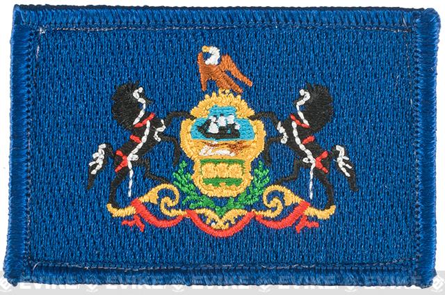 Matrix Tactical Embroidered U.S. State Flag Patch (State: Pennsylvania ...