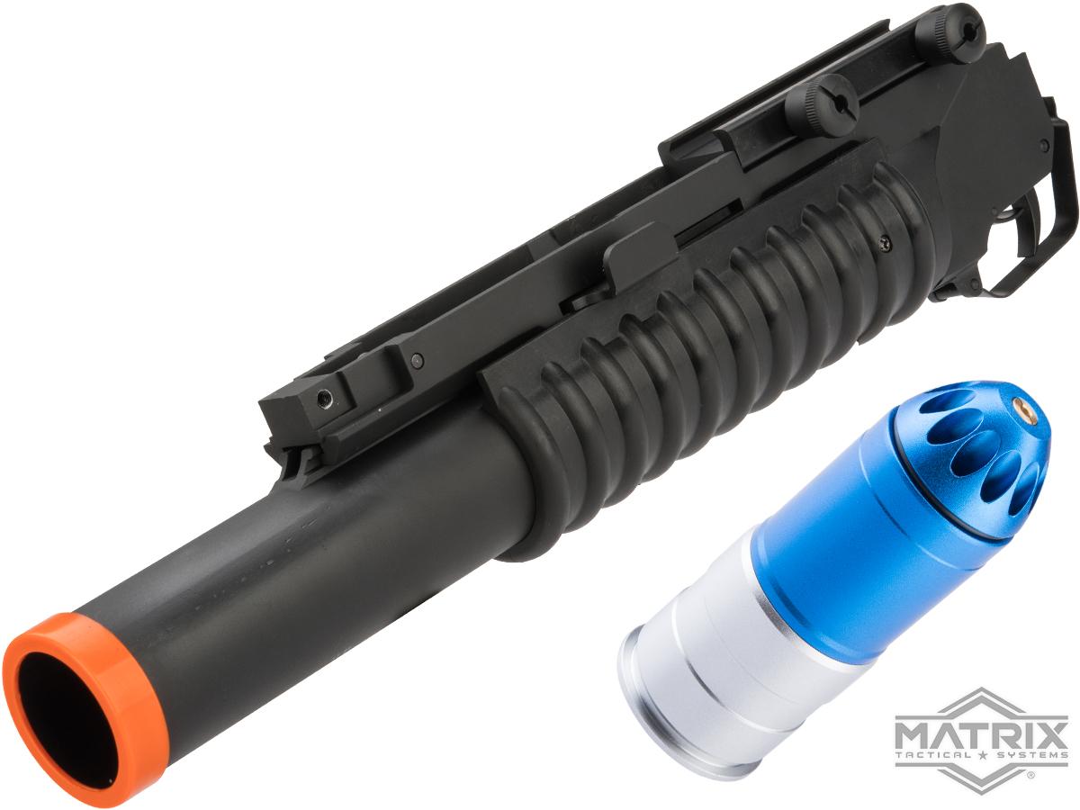 Matrix Full Metal 40mm M203 Airsoft Grenade Launcher for M4/M16 Series ...
