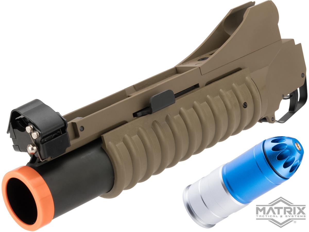 Matrix Full Metal 40mm M203 Airsoft Grenade Launcher for M4/M16 Series ...