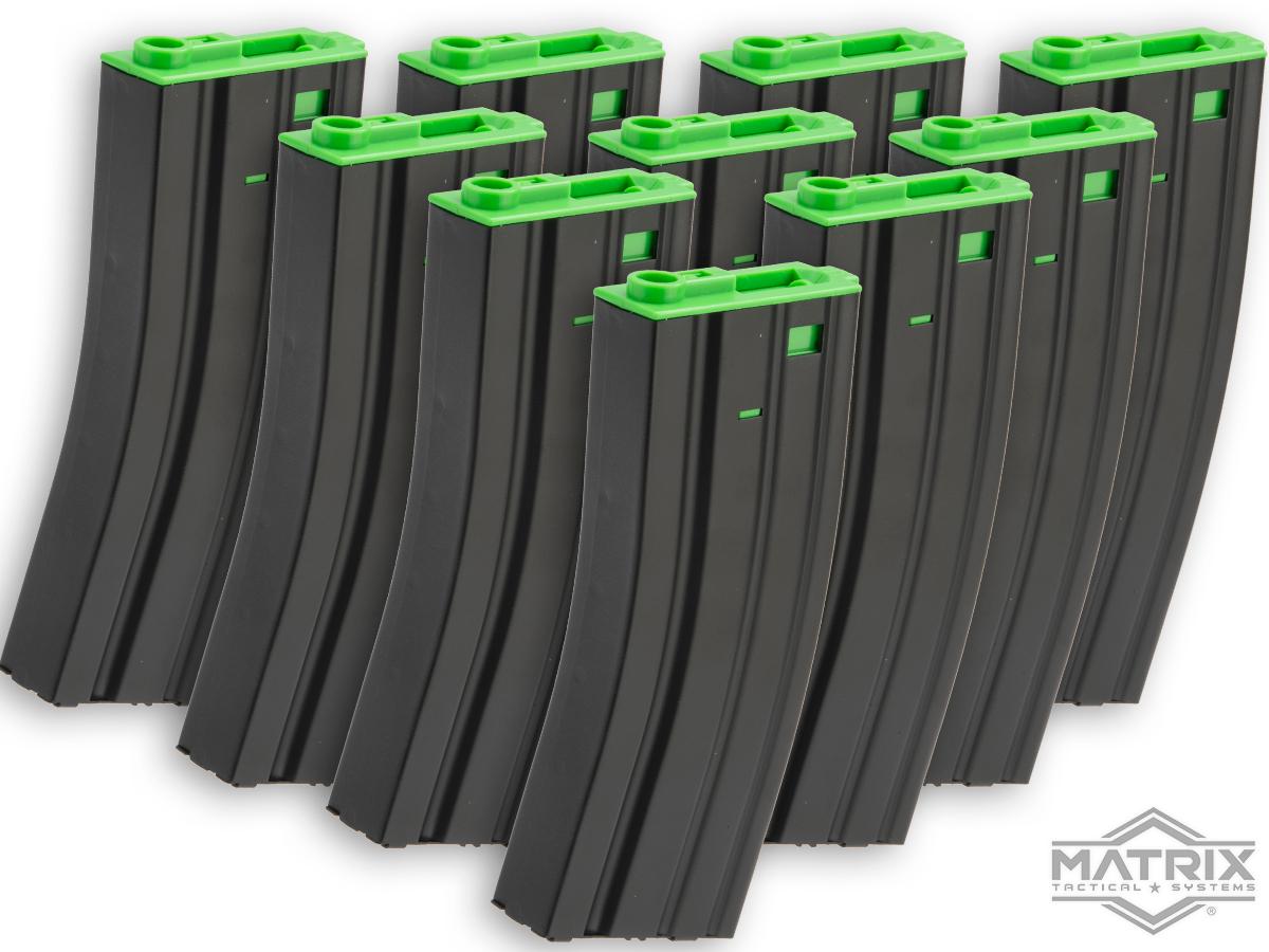 Matrix Metal 300rd Hi-Cap Magazine for M4/M16 Series Airsoft AEG Rifles ...