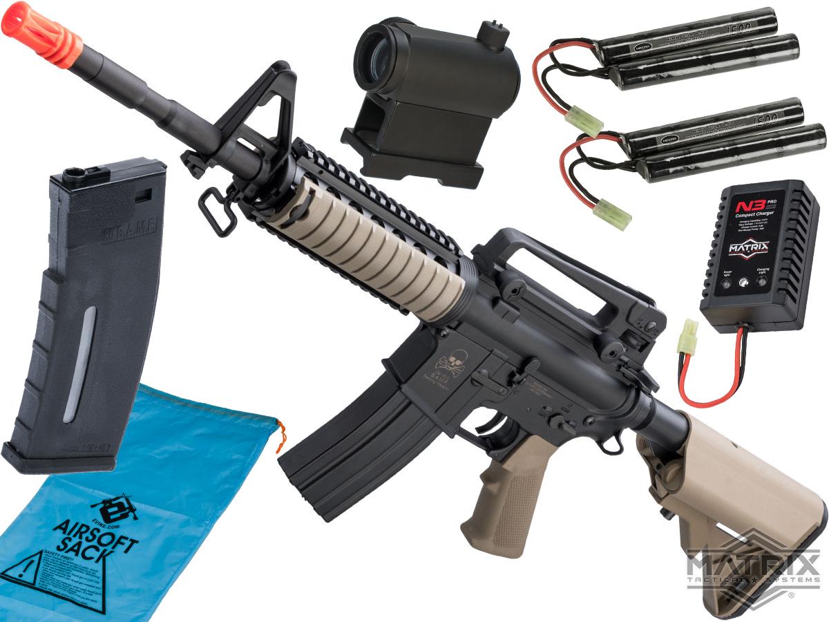 Matrix Full Size M4 BAMF Airsoft AEG w/ Metal Gearbox (Model: M4A1 RIS ...