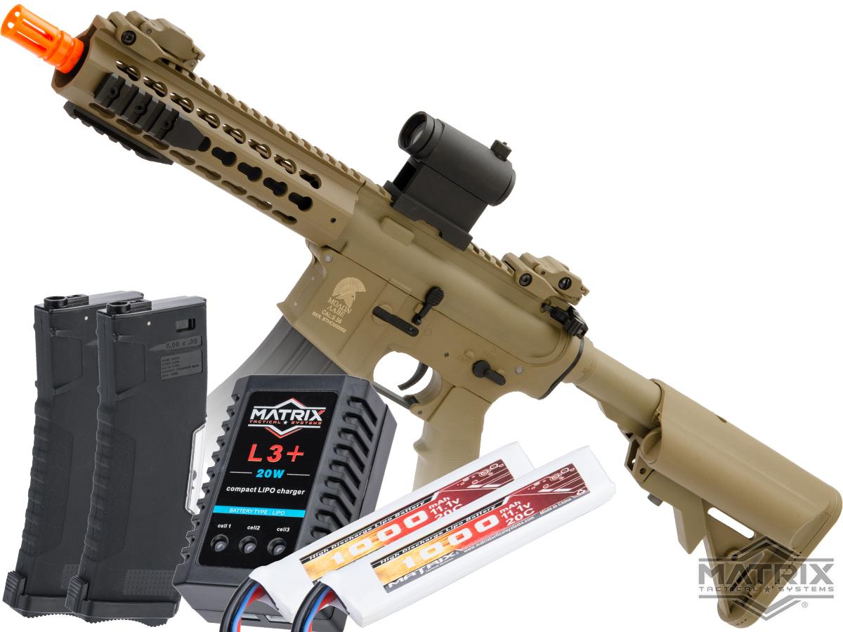 Matrix / S&T Sportsline M4 RIS Airsoft AEG Rifle w/ G3 Micro-Switch ...