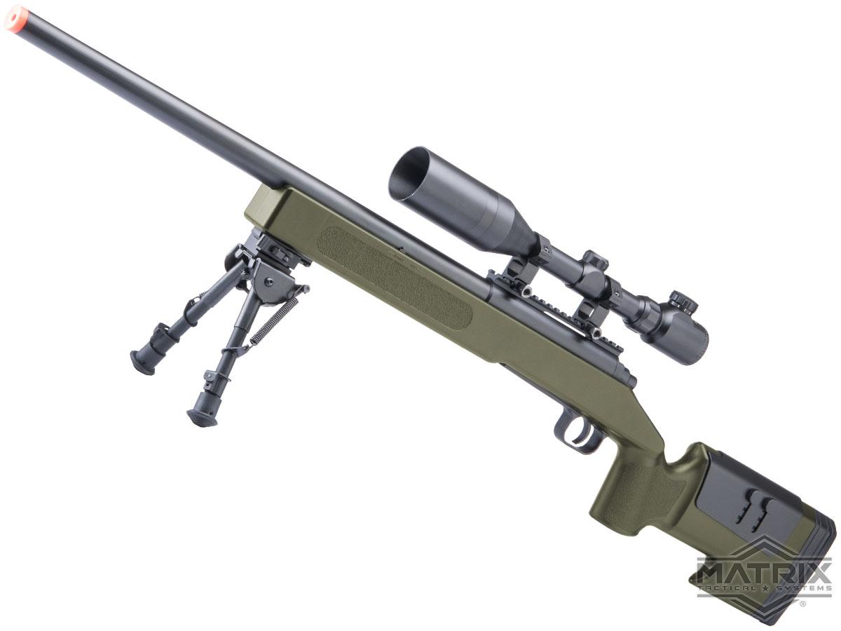 USMC M40A3 Sportline Airsoft Sniper Rifle by Matrix / Double Eagle ...