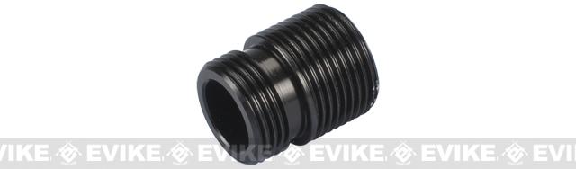 Matrix Aluminum 13mm Positive to 14mm Negative Airsoft Thread Adapter ...