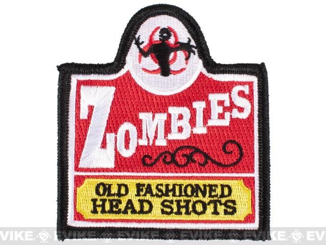 Matrix Tactical IFF "Old Fashioned Zombies" Embroidered hook and Loop Patch, Tactical Gear ...