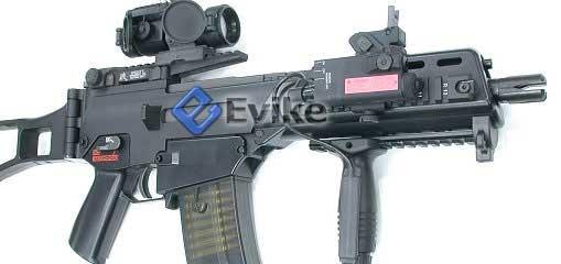 Matrix G36 Handguard Picatinny CNC Rail Set (Color: Black / 3pc Short ...