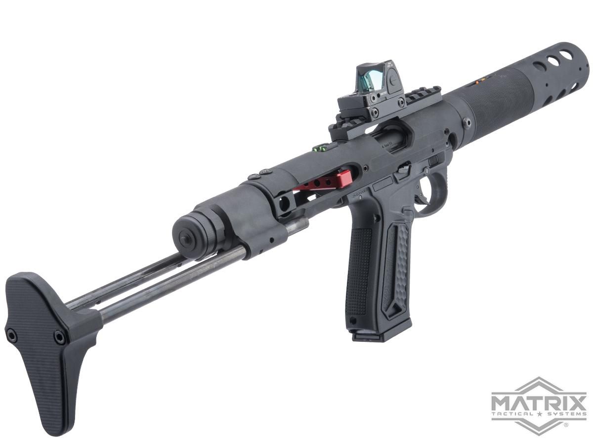 Matrix Pistol Caliber Carbine Conversion Kit for Action Army AAP-01 Gas Blowback Airsoft Pistol ...