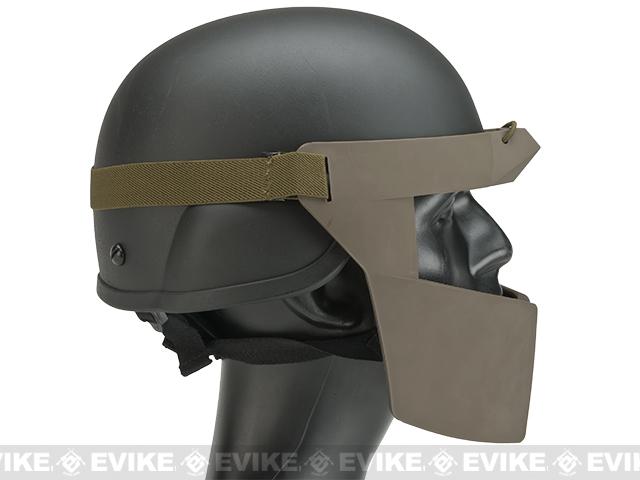 Matrix Spartan Tactical Face Protector (Color: Desert), Tactical Gear ...