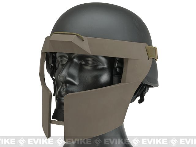 Matrix Spartan Tactical Face Protector (Color: Desert), Tactical Gear ...