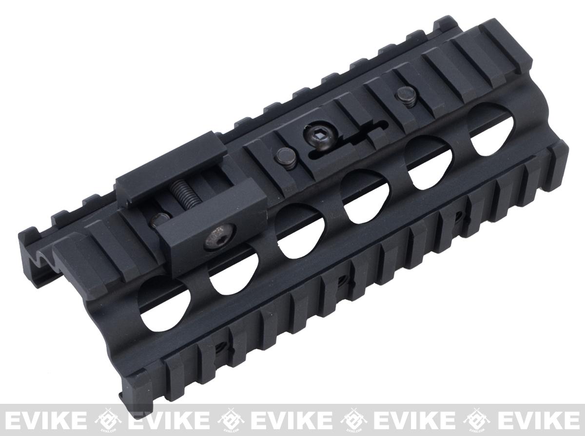 CNC Lower RAS RIS System for M249 Series Airsoft AEGs, Accessories ...