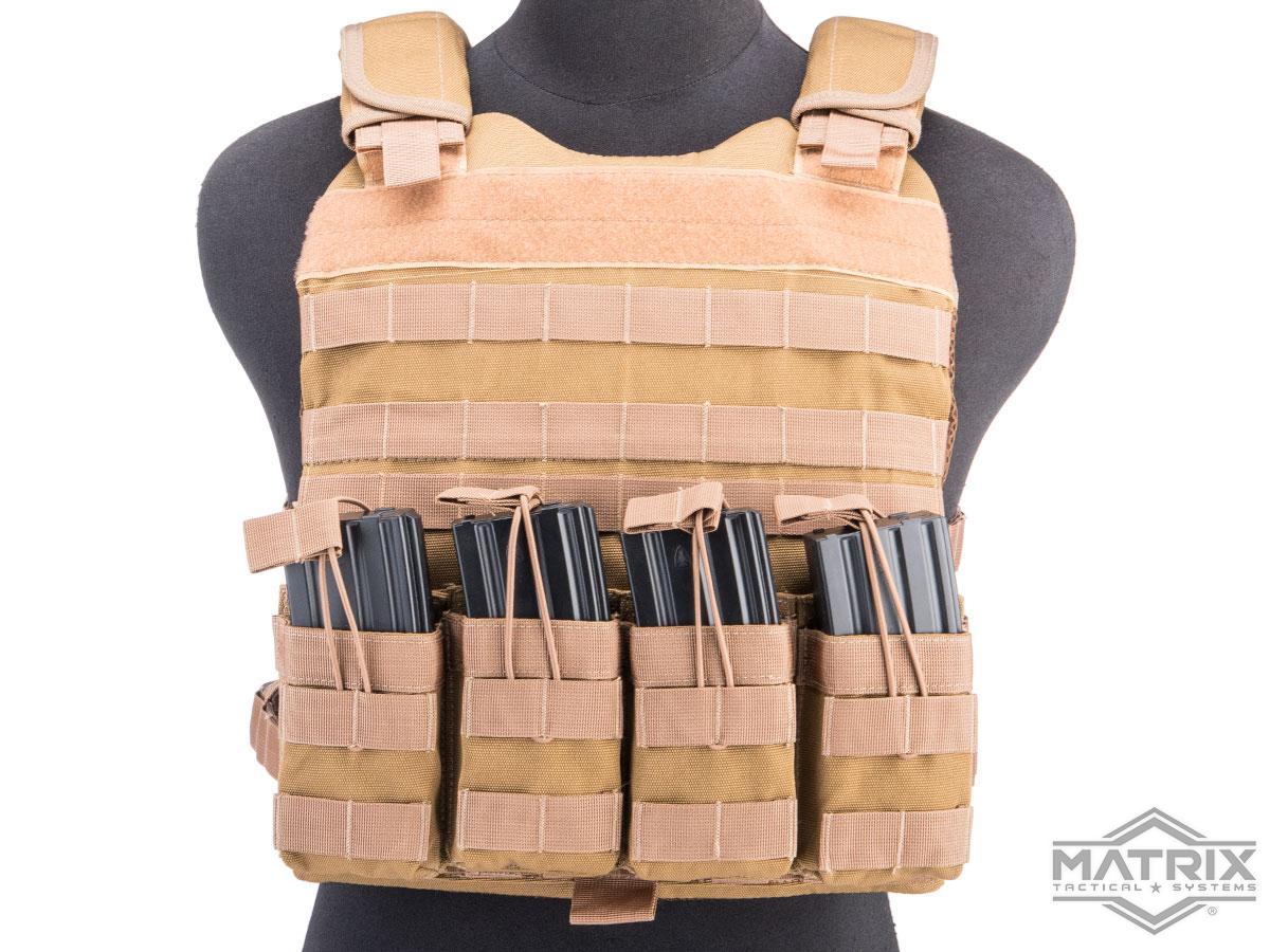 Matrix Modular Plate Carrier w/ Integrated Magazine Pouches and ...