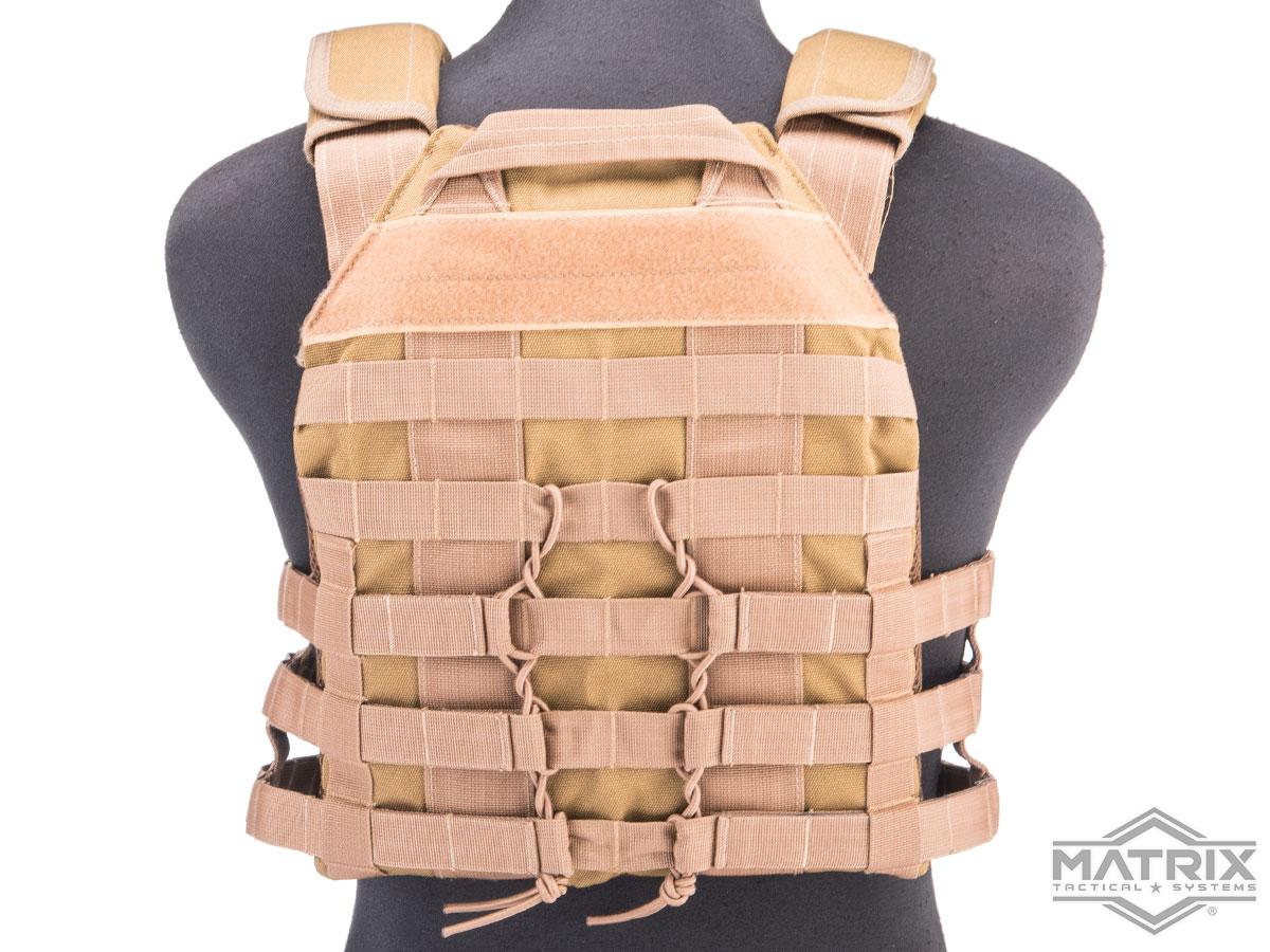 Matrix Light Plate Carrier w/ Integrated Magazine Pouches and Skeletonized Cummerbund (Color ...