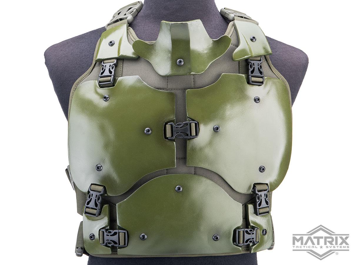 Matrix Bounty Hunter Armored Vest (Color: OD Green), Tactical Gear ...