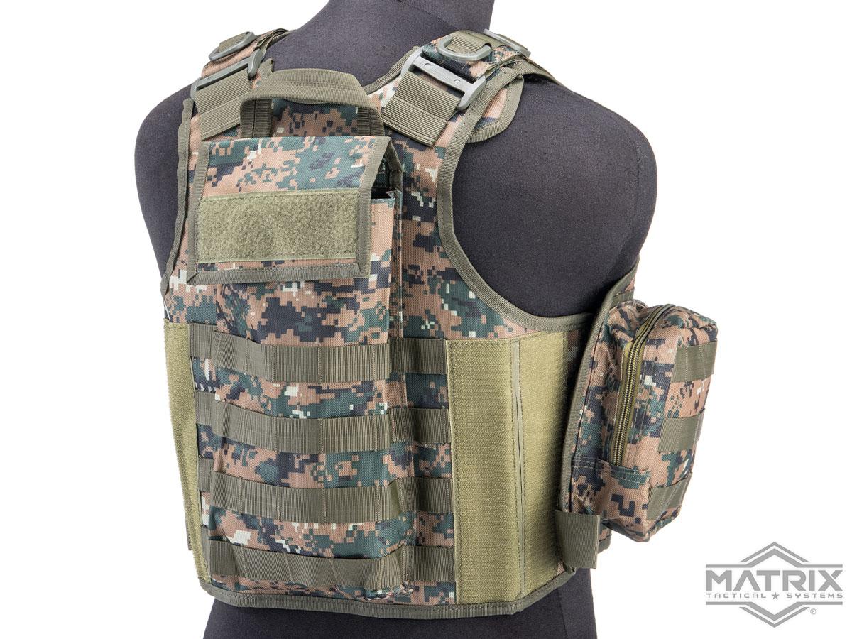 Matrix Tactical Systems Junior Size CIRAS Tactical Vest (Color: Digital ...