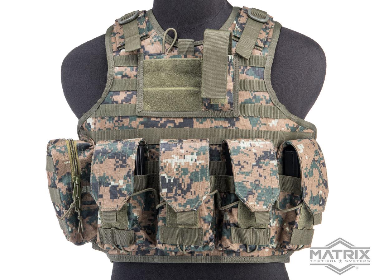 Matrix Tactical Systems Junior Size CIRAS Tactical Vest (Color: Digital ...