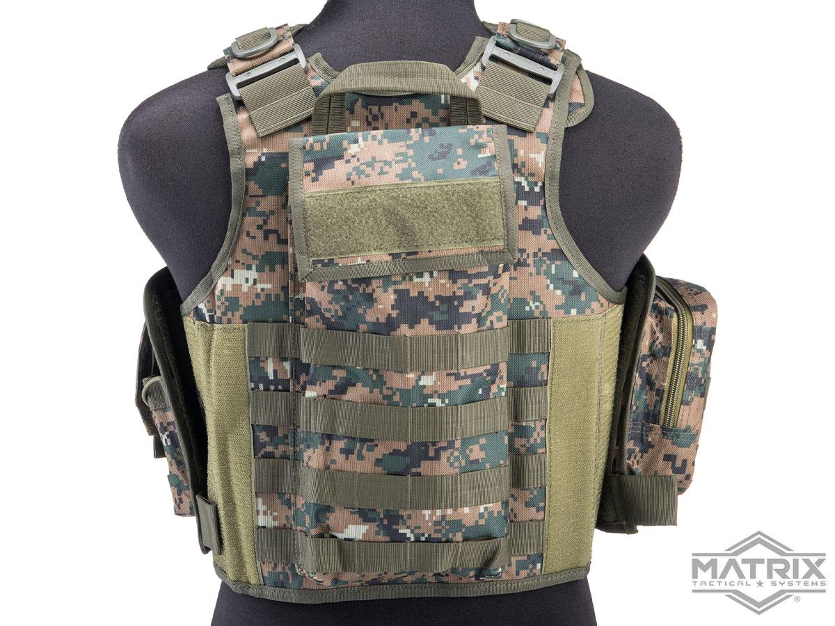 Matrix Tactical Systems Junior Size CIRAS Tactical Vest (Color: Digital ...