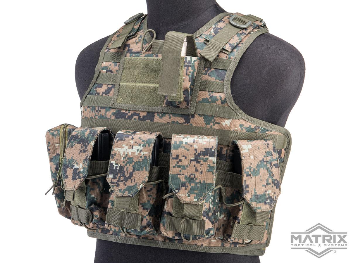 Matrix Tactical Systems Junior Size CIRAS Tactical Vest (Color: Digital ...