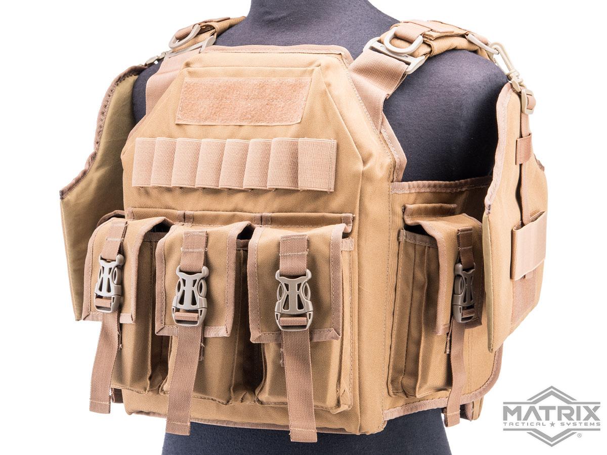 Matrix MTS SDEU Elite Running Plate Carrier (Color: Tan), Tactical Gear ...