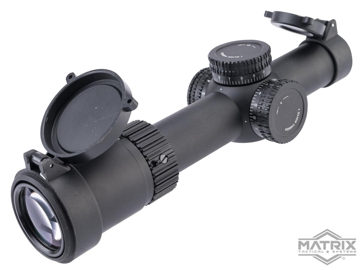 Matrix EOS 1.2-6X24 Tactical Rifle Scope by T-Eagle (Color: Black ...