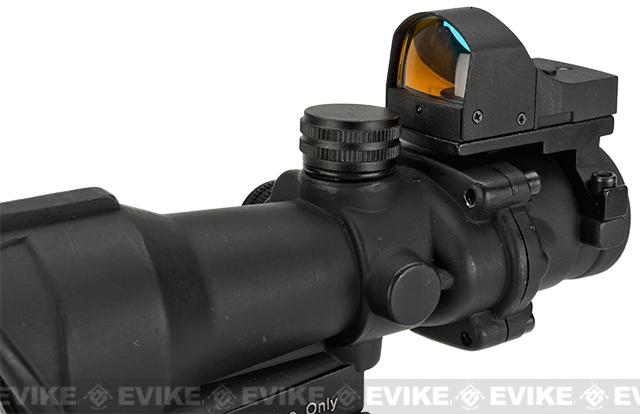 Element Bravo OP Style 4x32 Magnified Scope w/ Red Dot Reflex Sight for ...