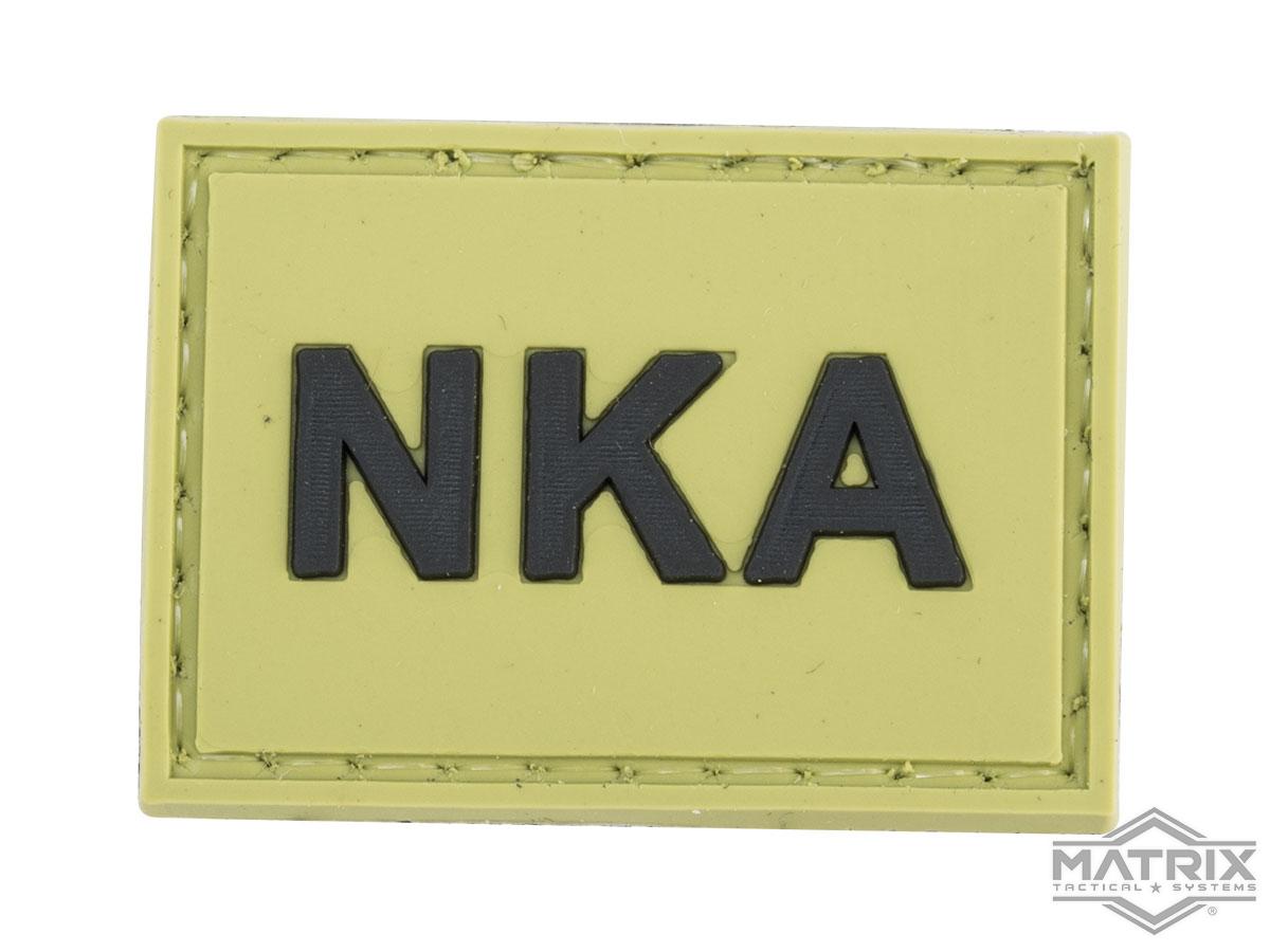 Matrix "NKA" PVC Morale Patch (Color: OD Green), Tactical Gear/Apparel ...