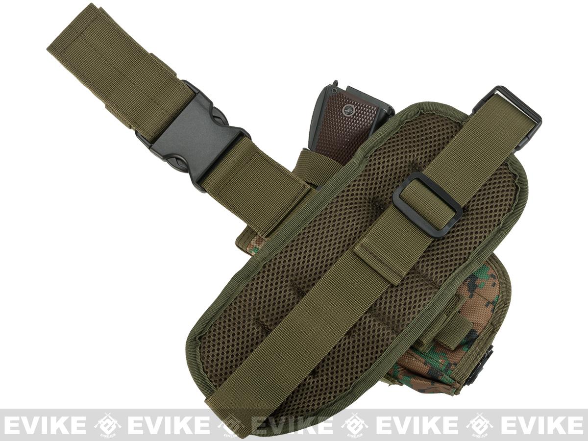 Matrix Special Forces Quick Draw Tactical Thigh Holster w/ Drop Leg ...