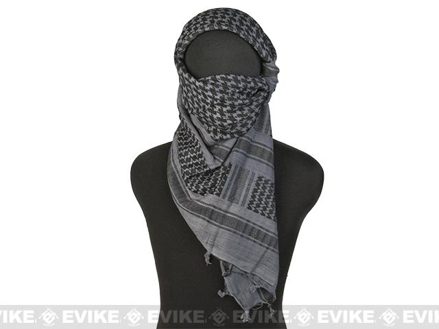 Matrix Woven Coalition Desert Shemagh / Scarves (Color: Grey / Black ...