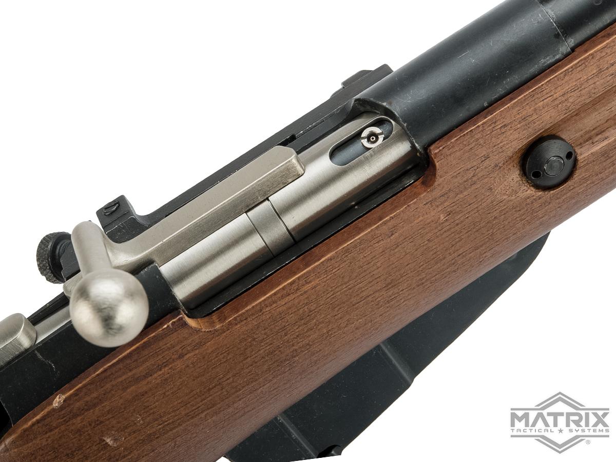 Matrix Mosin Nagant Gas Powered Bolt Action Airsoft Rifle (Model: Steel ...