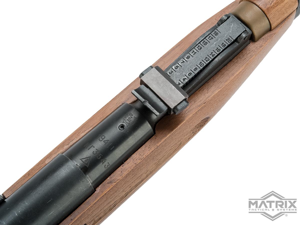 Matrix Mosin Nagant Gas Powered Bolt Action Airsoft Rifle (Model: Steel ...