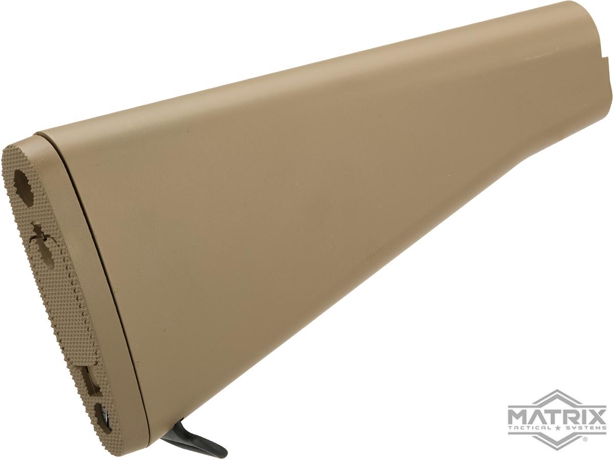 Matrix M16 Type Fixed Stock for M4/M16 Series AEGs (Color: Tan ...