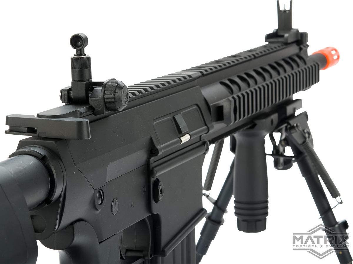 Matrix Full Size SR25-K Precision Rifle Airsoft AEG (Model: Polymer ...