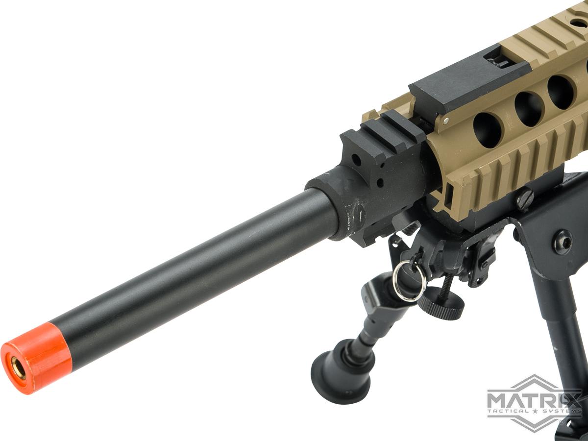 Matrix Full Size SR25 Precision Rifle Airsoft AEG (Model: Metal ...