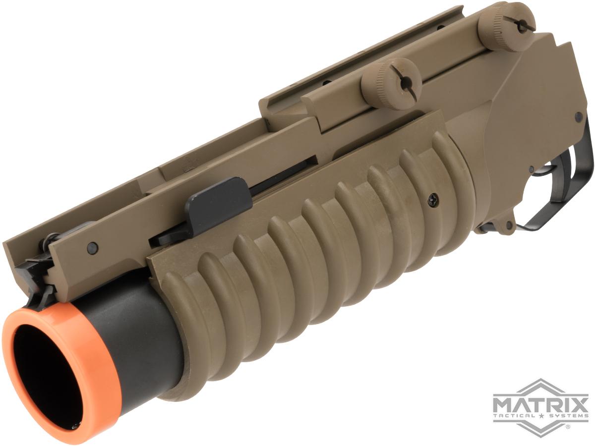 Matrix Full Metal 40mm M203 Airsoft Grenade Launcher for M4/M16 Series ...